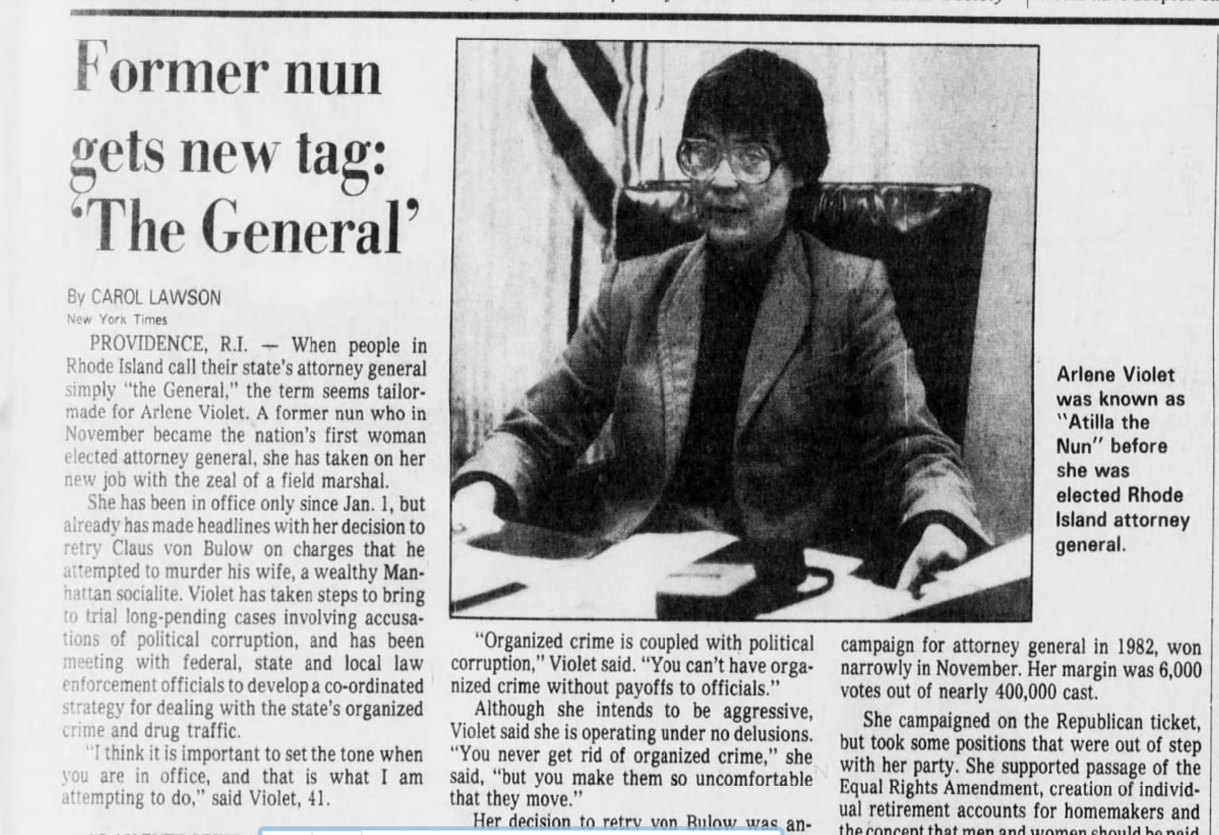 Former RI Attorney General Arlene Violet Joins GoLocal | Go Local Prov