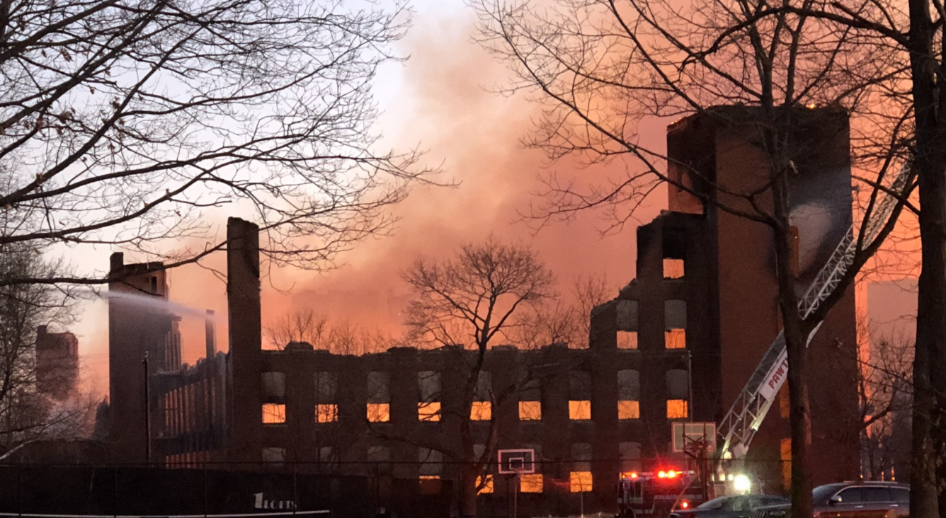 Massive Mill Fire Devastates Buildings in… | Go Local Prov