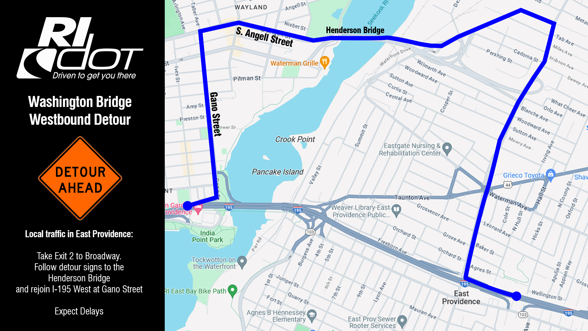RIDOT Announces Washington Bridge "Critical Failure" | Go Local Prov