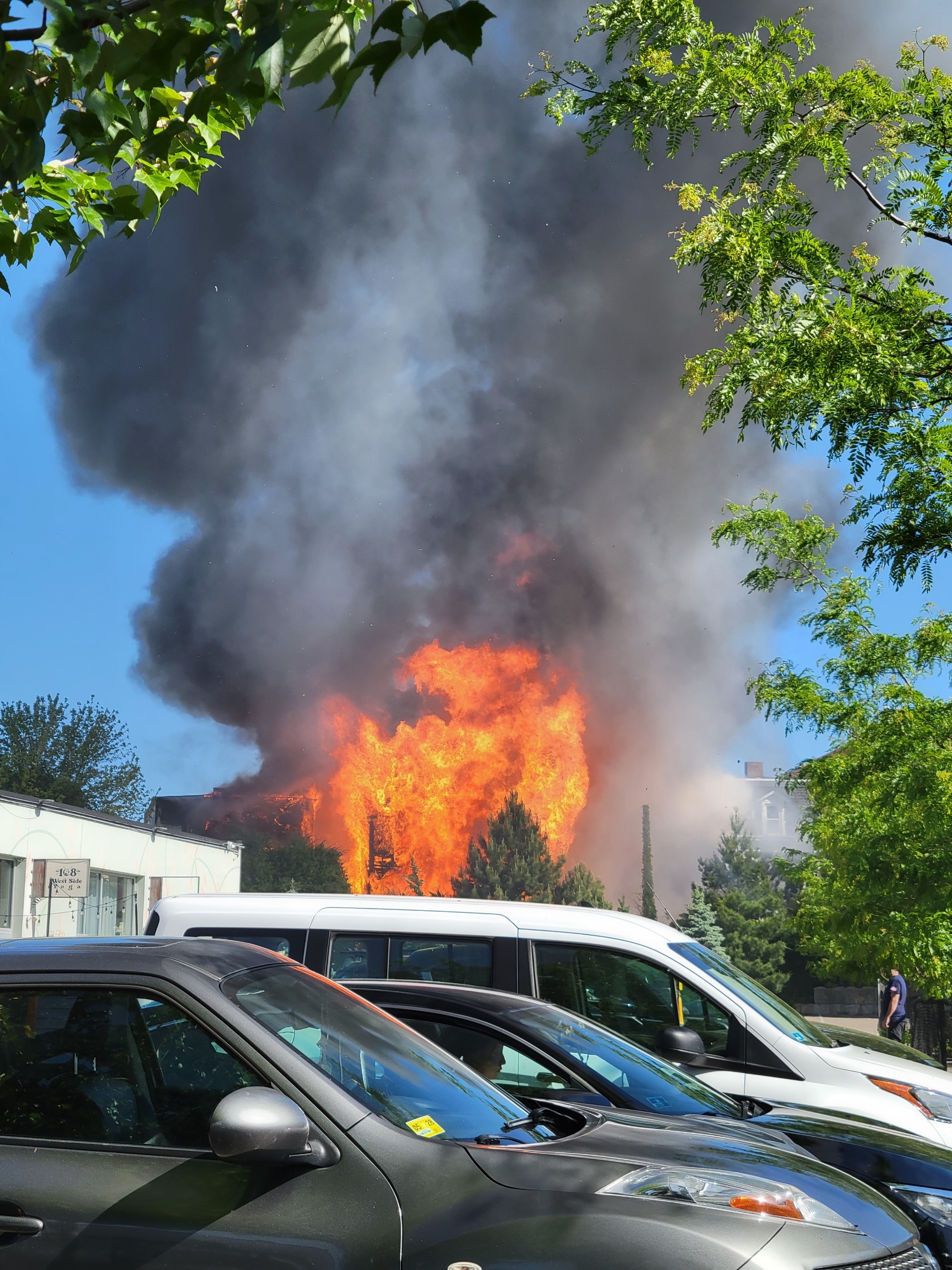 UPDATED: VIDEO AND PHOTOS: House Fire and Collapse in… | Go Local Prov